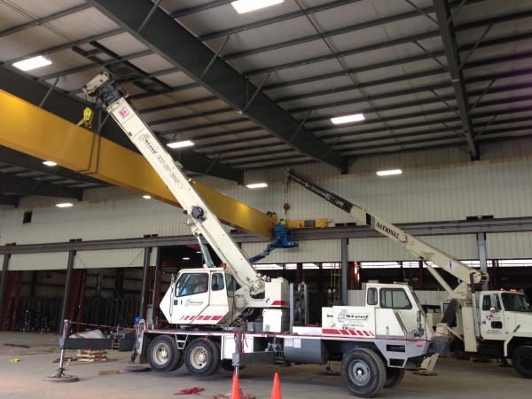 Crane Installation Gallery Milwaukee | Overhead Bridge Crane Systems ...